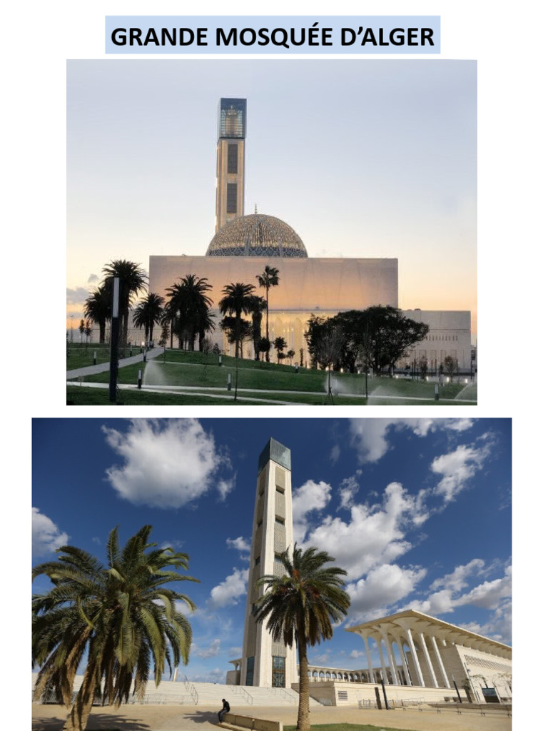 Grande Mosquee D'alger | PDF | Mosquée
