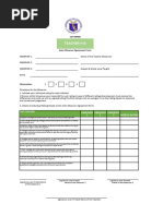 Star Observation Form 2023 2024 | PDF | Learning | Teachers