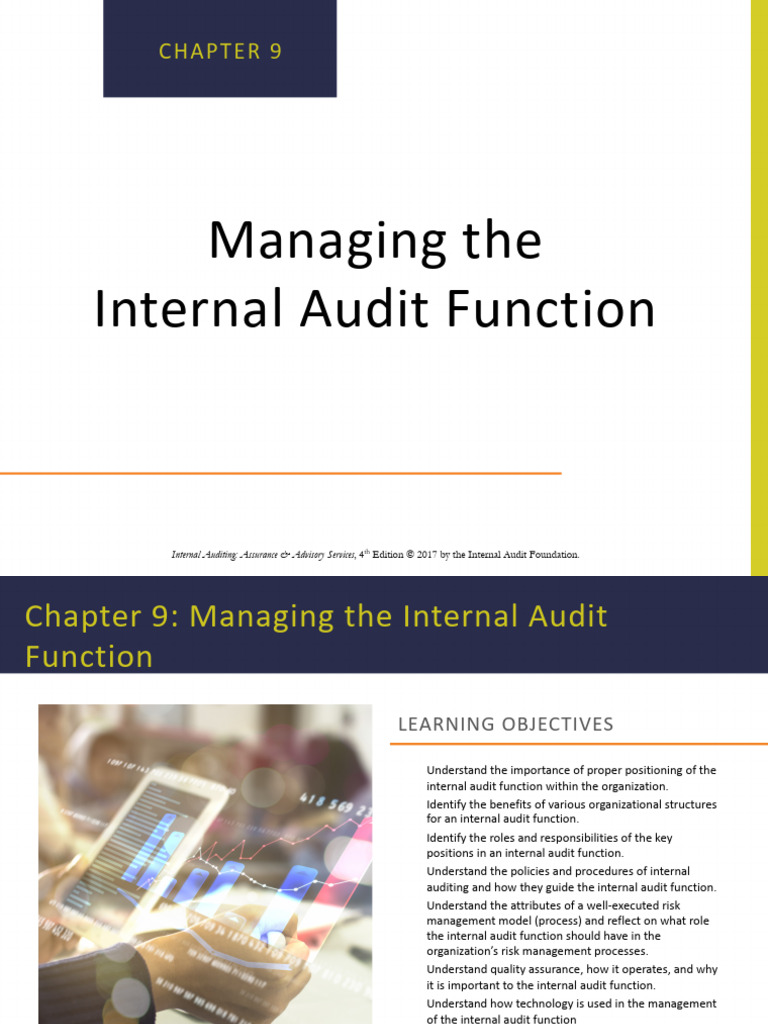 Managing the Internal Audit Function | PDF | Internal Audit | Audit