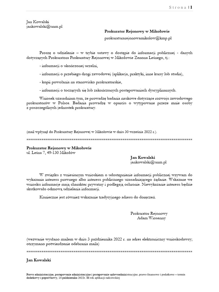 Kazus WSB 18.05 | PDF