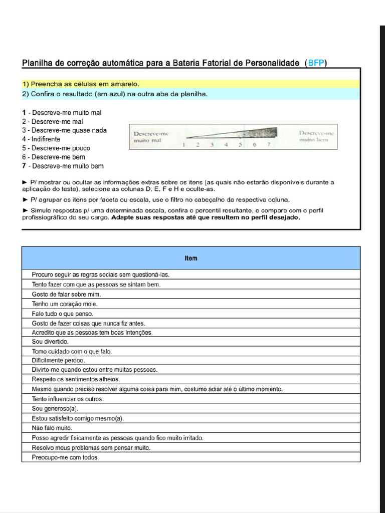 BFP Caderno Questões | PDF
