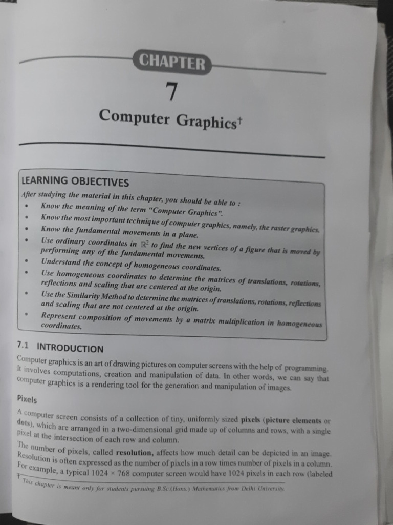 Computer Graphics | PDF