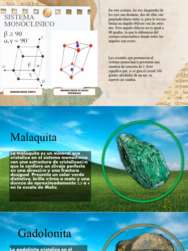 Los Sistemas Triclinicos y Monoclinicos | Descargar gratis PDF ...