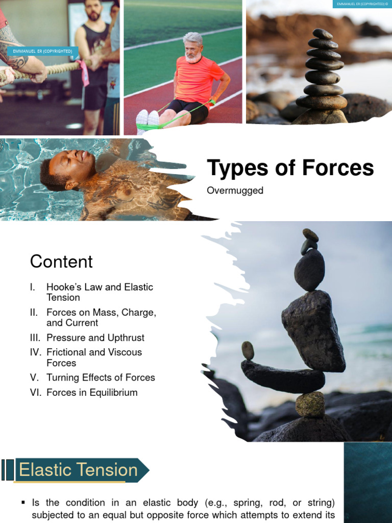 (H2 PHY) Chapter 4 - Forces | PDF | Buoyancy | Force
