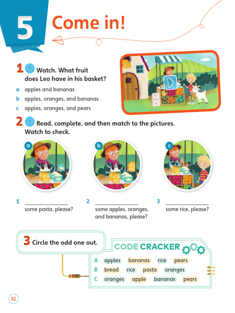 English Code 2 Grammar Book | PDF | Food Ingredients | Edible Plants