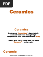 Types and Application of Ceramics | PDF | Ceramics | Refractory