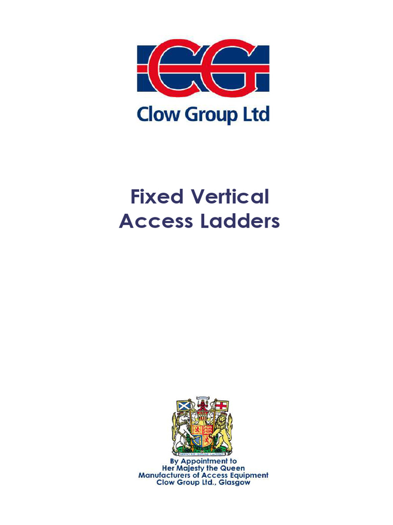 Fixed Vertical Ladders | Download Free PDF | Ladder | Building Engineering
