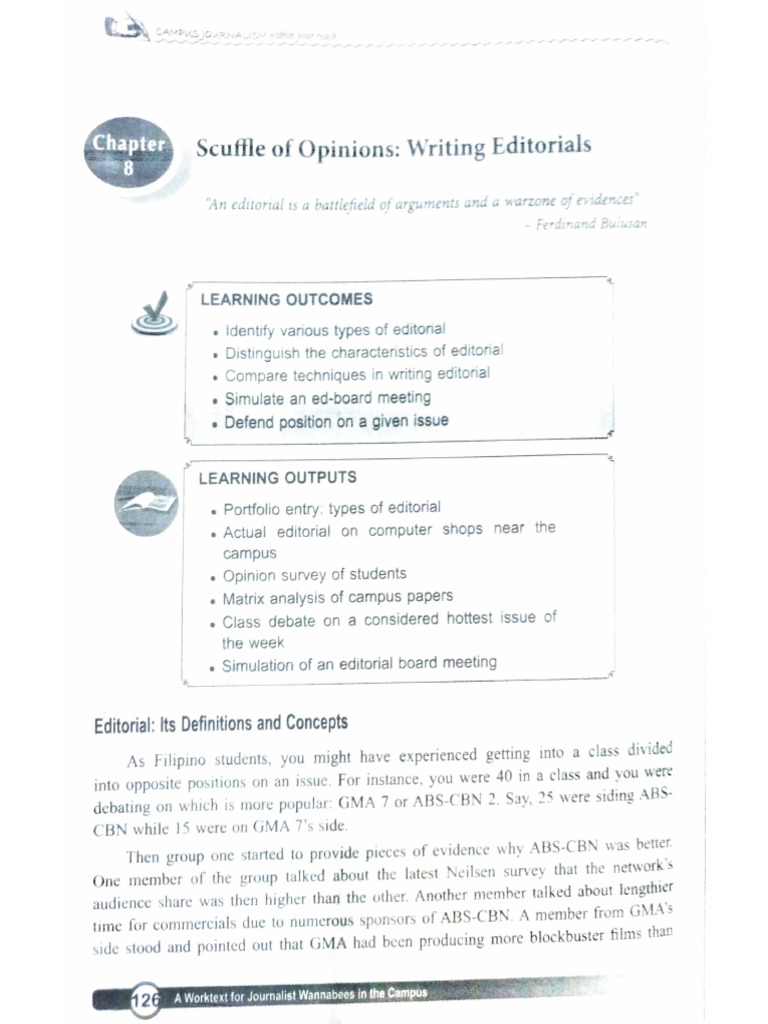 Editorial Writing | PDF | Evidence | Persuasion