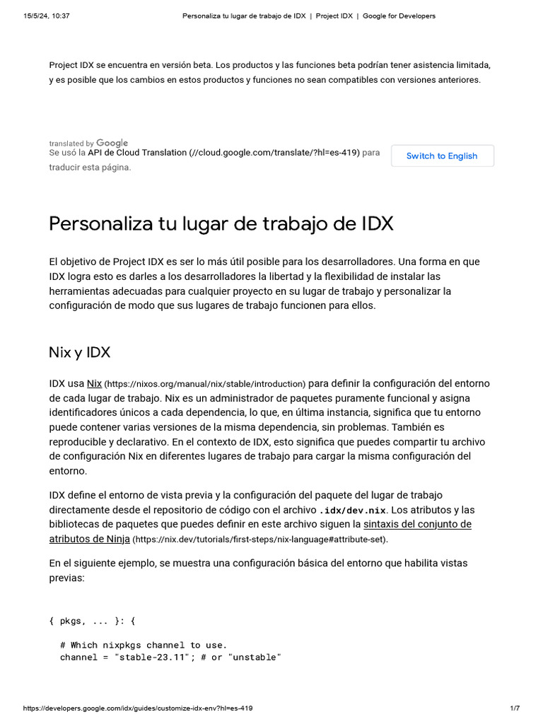 Google IDX parte 2 | PDF | Ingeniería de software | Software