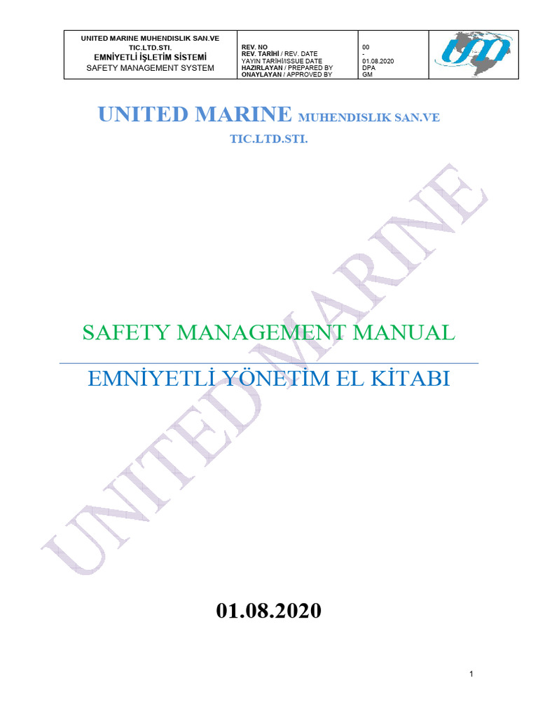 Ism Eng | PDF | Safety | Risk