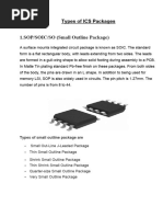 SOIC vs SSOP: IC Package Differences | PDF | Computer Engineering ...