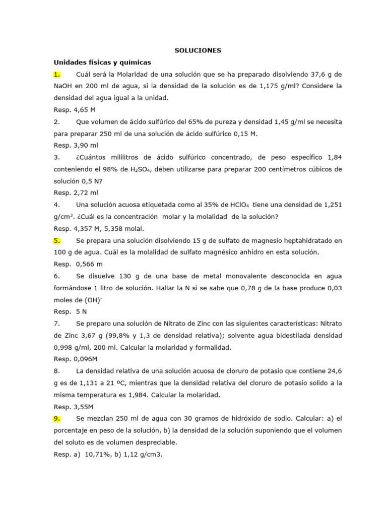 Practica 2P QMC 1-2024 | PDF | Concentración | Equilibrio químico