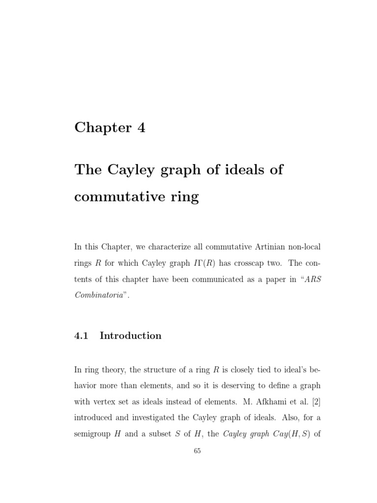 10 Chapter4 | PDF | Ring (Mathematics) | Vertex (Graph Theory)
