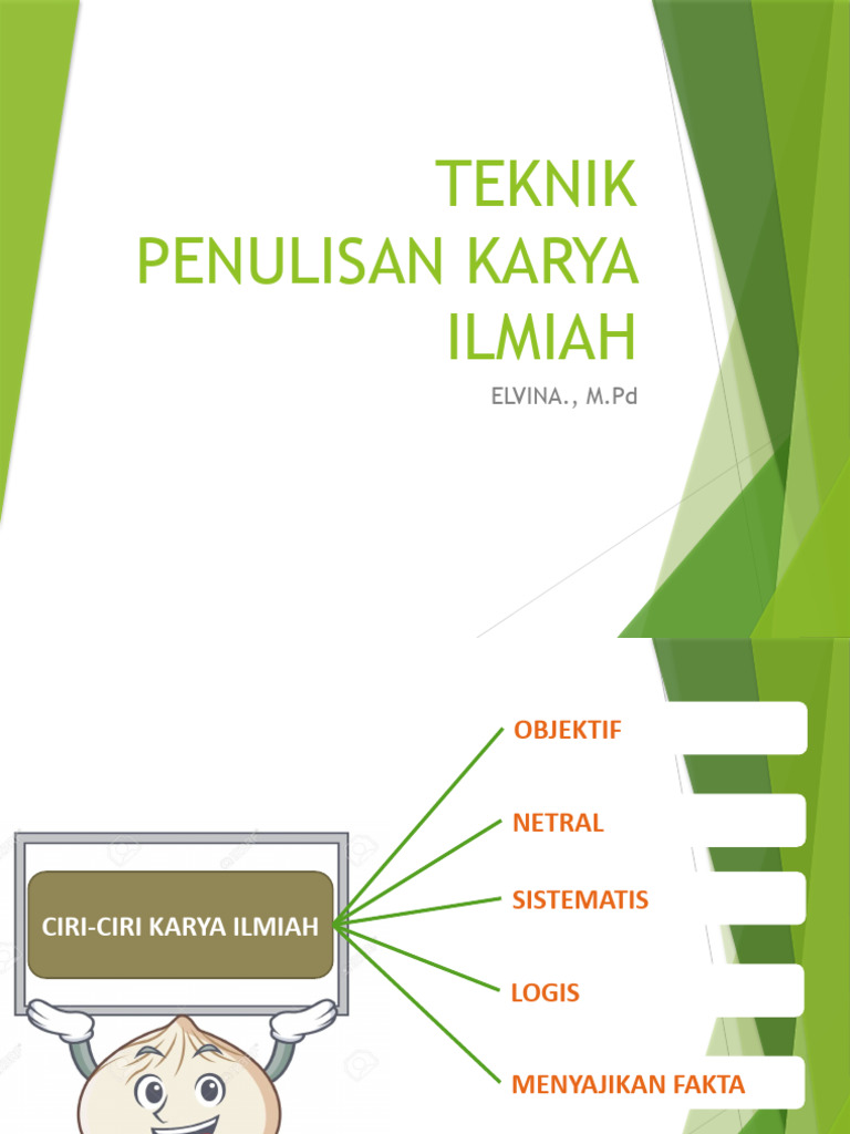 Teknik Penulisan Karya Ilmiah | PDF | Karier & Perkembangan | Kajian ...