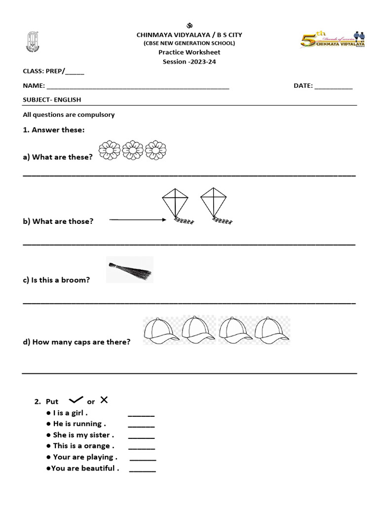 Practice Worksheet (Prep) English | PDF | Linguistics