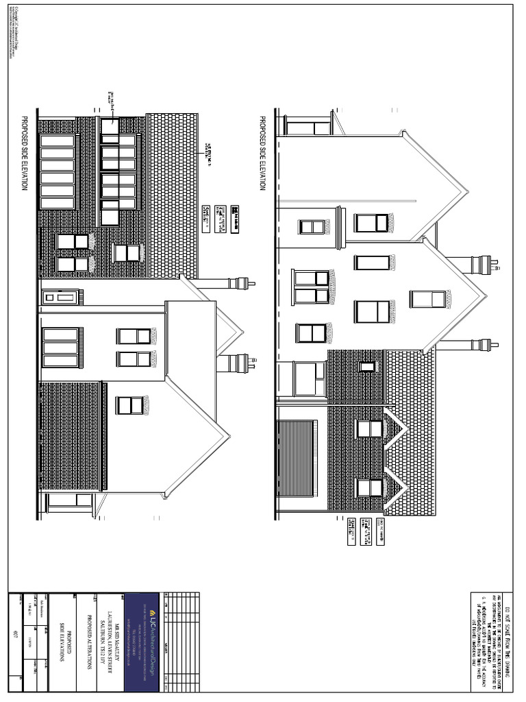 LAURIESTON LEVEN STREET SALTBURN PROP ELEV (1) | PDF