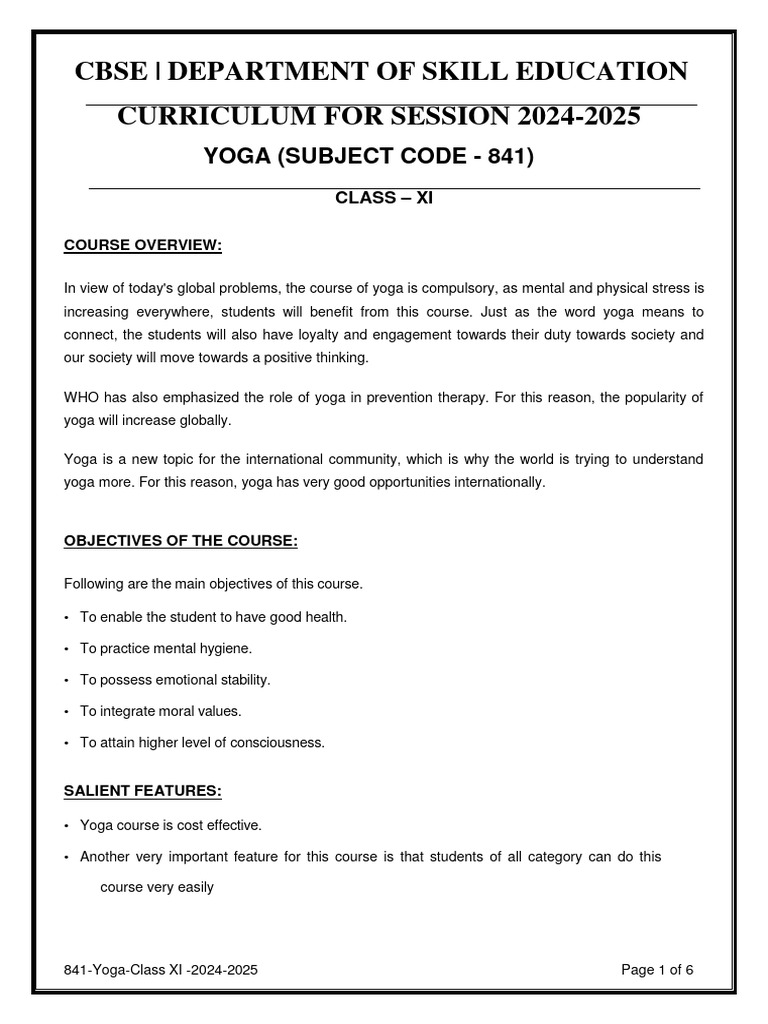 841-Yoga Xi | PDF | Yoga | Asana