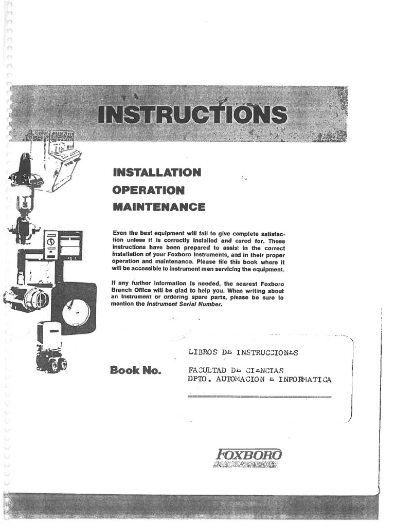 Transmisor Foxboro | PDF