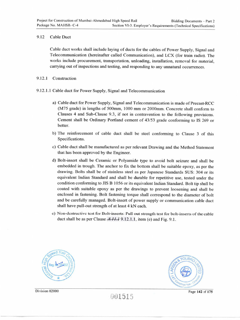 LCX Cable Duct - Specs | PDF