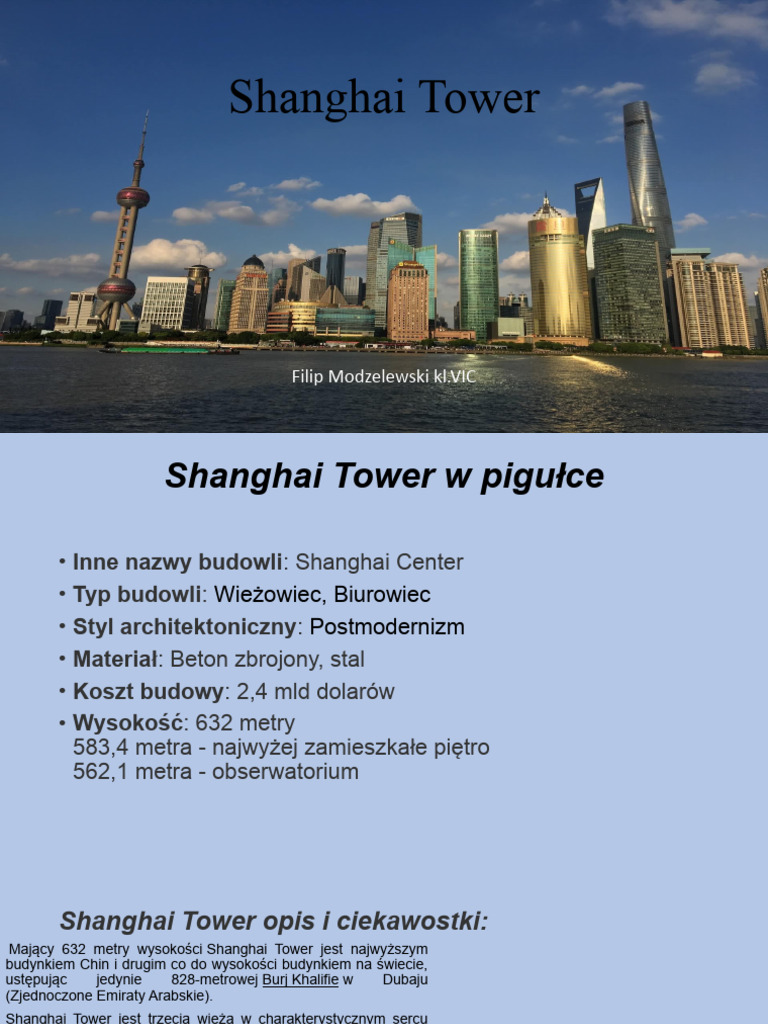 Shanghai Tower | PDF