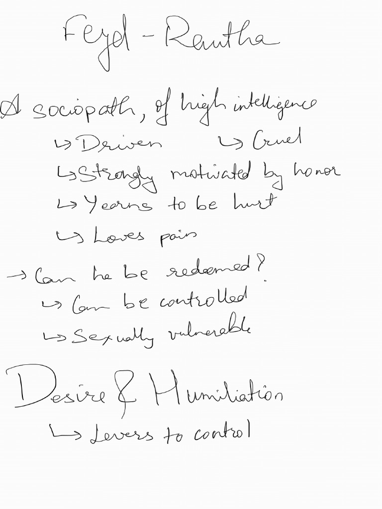 Dune Feyd Rautha Character Analysis | PDF