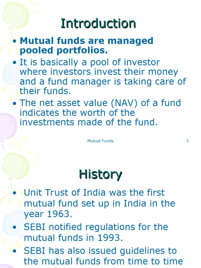 Mutual Funds | PDF | Investment Fund | Mutual Funds
