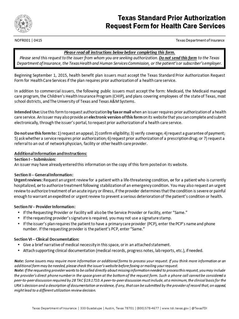 Molina Form | PDF | Patient | Health Care