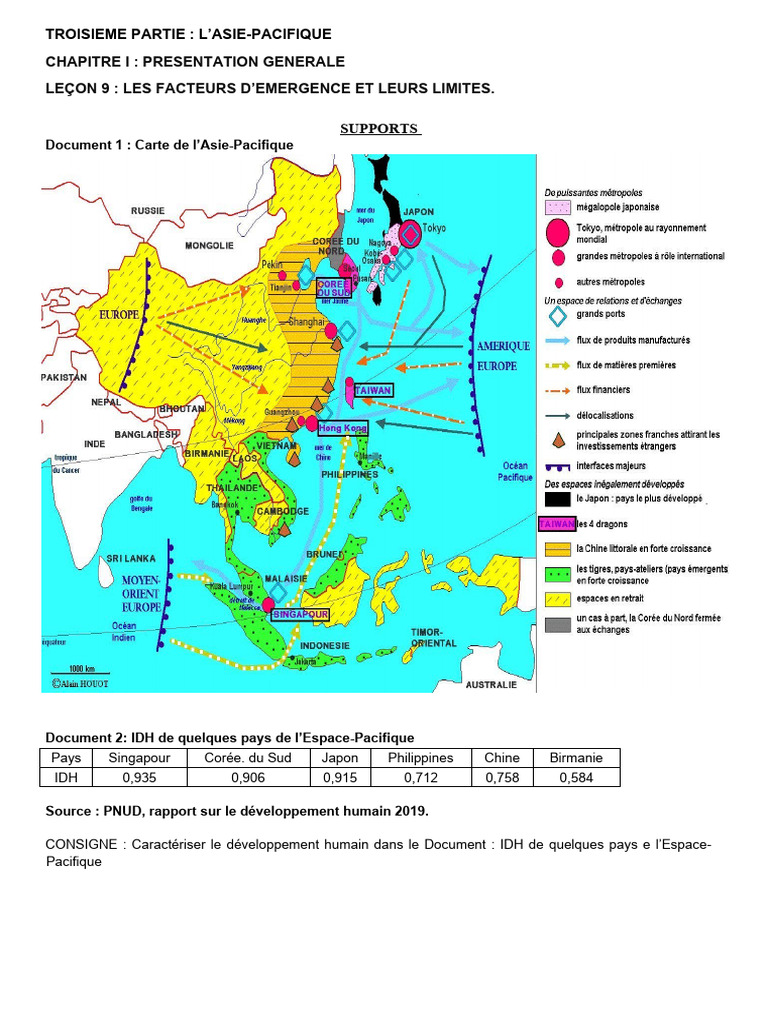 Asie Pacifique | PDF | Asie | Économie