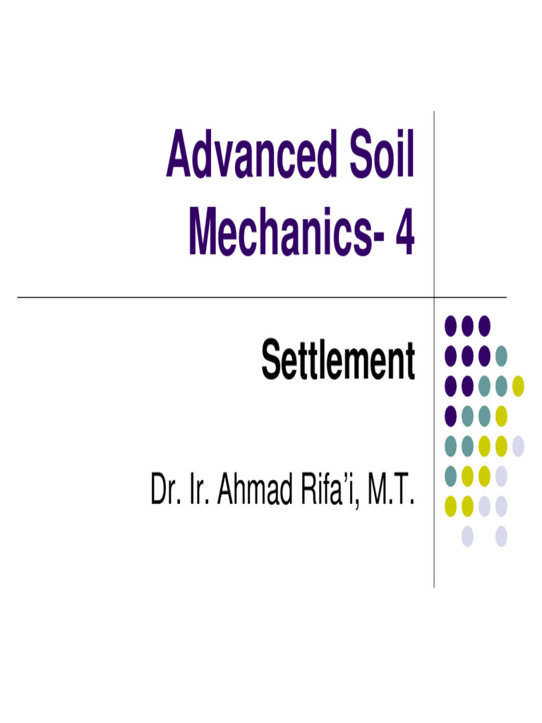 Adv Soil Mech Arf 4 | PDF