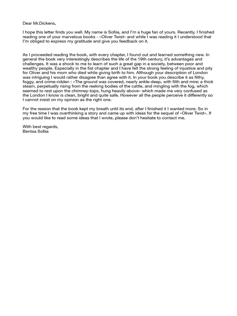 Letter To Author | PDF