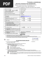 New EPF Form 11 Declaration Sample | PDF | Access Control | Authentication