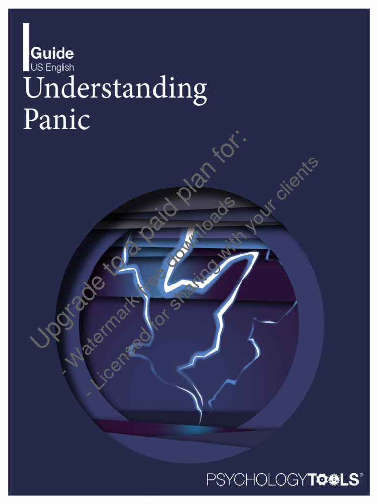 Understanding Panic En-Us | PDF | Panic Attack | Panic