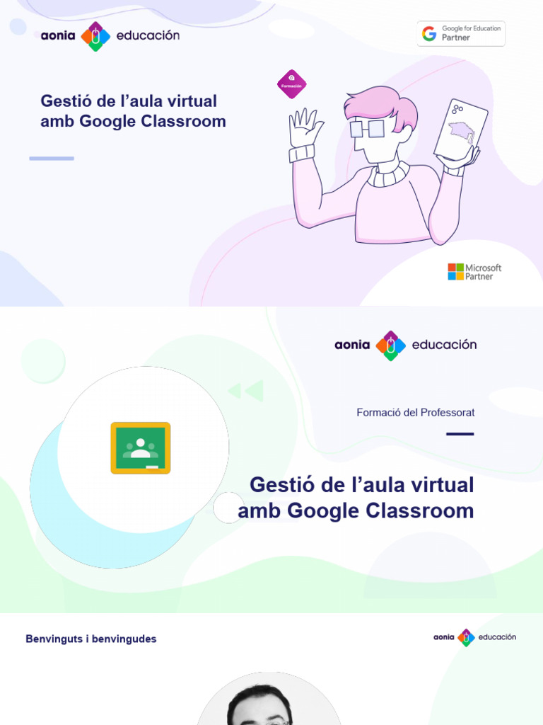 Gestió de L'aula Virtual Amb Google Classroom | PDF