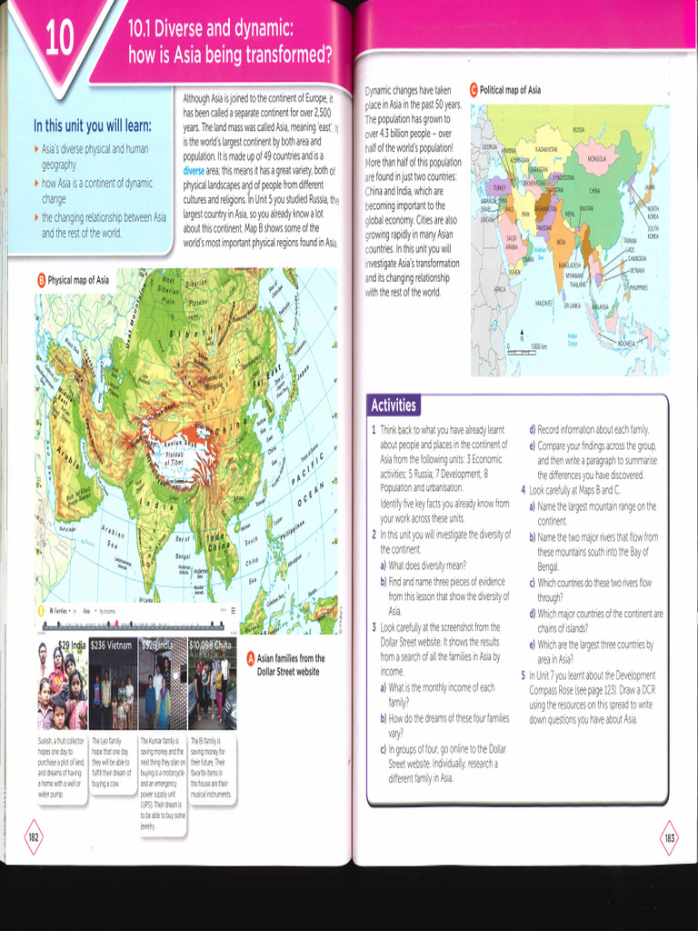 Asia Textbook Pages | PDF