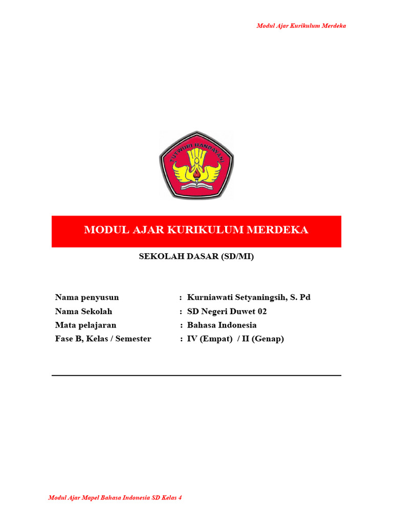 Modul Ajar Bab 5 Siap PDF | PDF