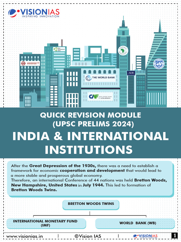 VisionIAS Quick Revision Material December 2024 India and International ...