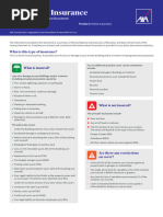 Admiral Home Insurance Policy Schedule | PDF | Insurance | Home Insurance