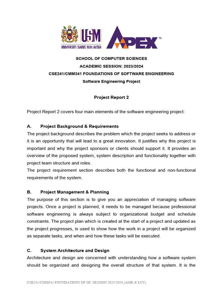 Project Report 2 - Guideline and Rubric | PDF | Software Testing ...