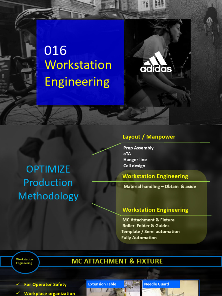 Adidas - Production Methodology - Workstation Engineering | PDF ...