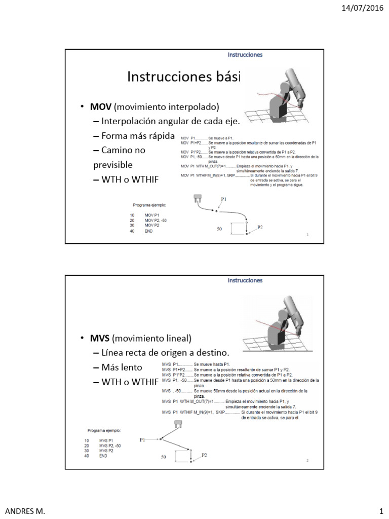 Instrucciones Básicas | PDF | Básico | Programación de computadoras