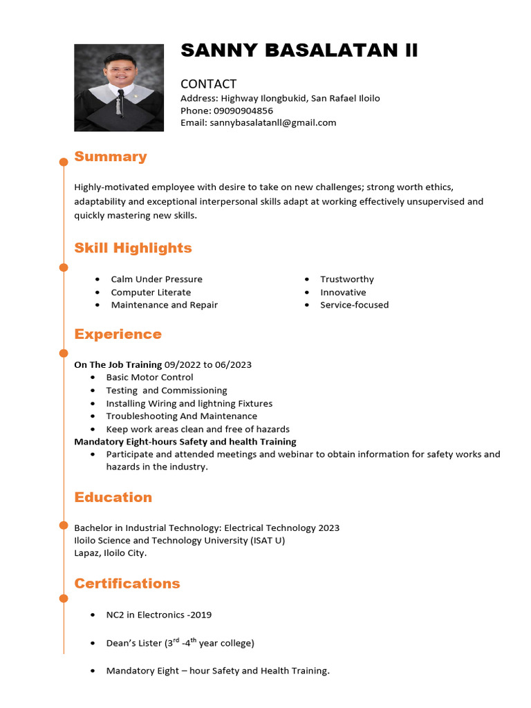 Cv Template 0002 | PDF