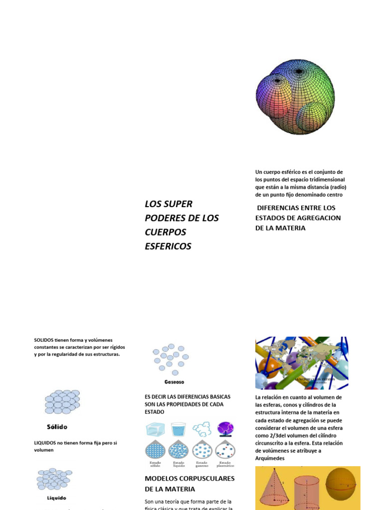 Los Super Poderes de Los Cuerpos Esfericos | PDF