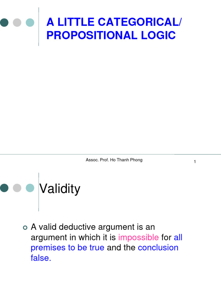 Chapter 05 - Critical Thinking Part 4 | PDF | Argument | Logic