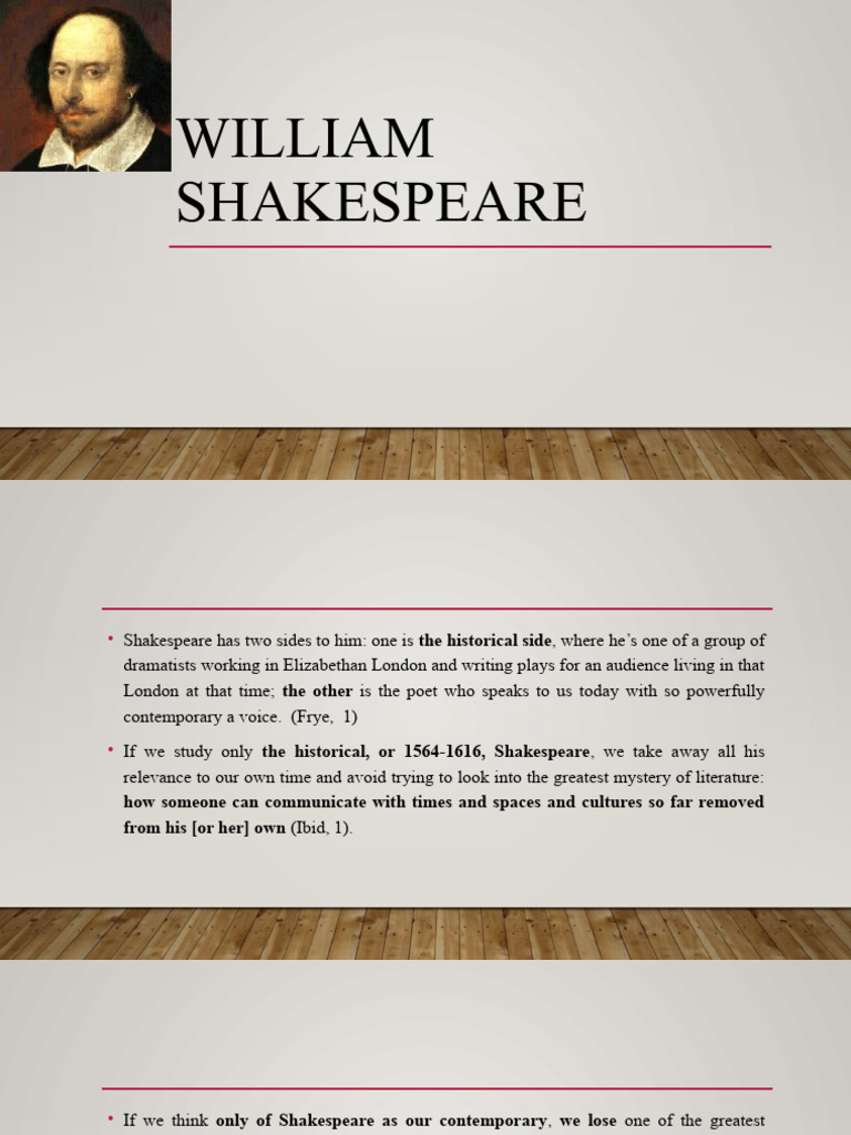 Understanding Shakespeare's Dual Legacy | PDF | William Shakespeare ...