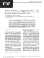 OCRA (The Occupational Repetitive Actions) Methods: OCRA Index and OCRA ...