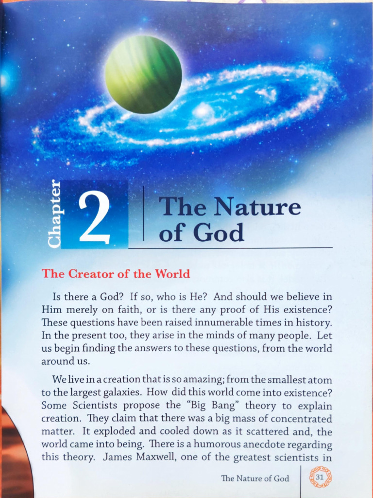 The Nature of God | PDF