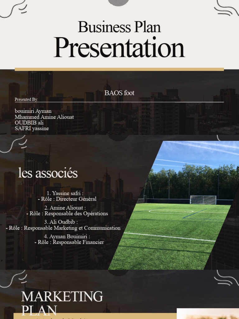 Blue and White Minimalist Modern Business Plan Presentation | PDF