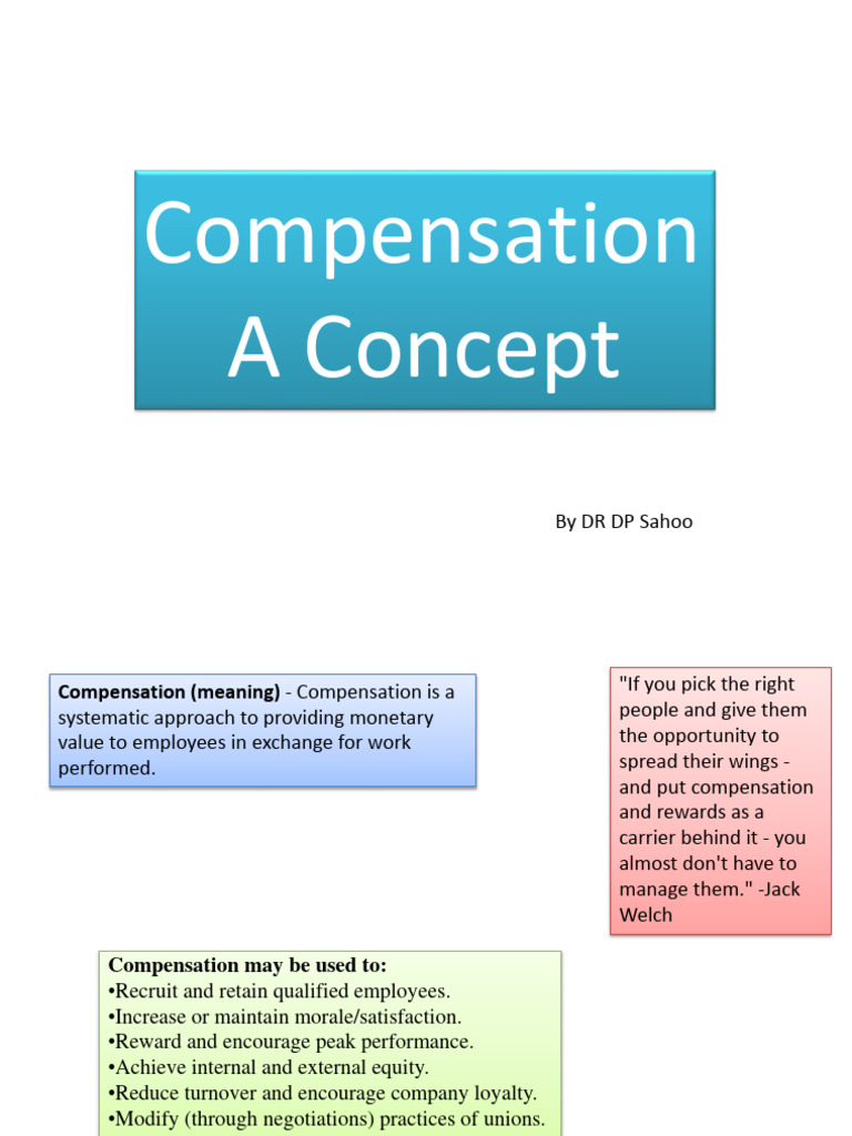 Understanding Compensation Management | PDF | Compensation And Benefits ...