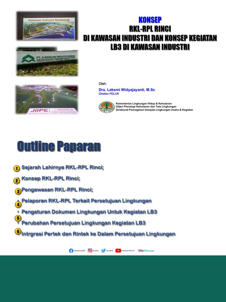 Pelaksanaan RKL-RPL Rinci Dalam Kawasan Industri Dan Kegiatan LB3 Di Kawasan Industri | PDF