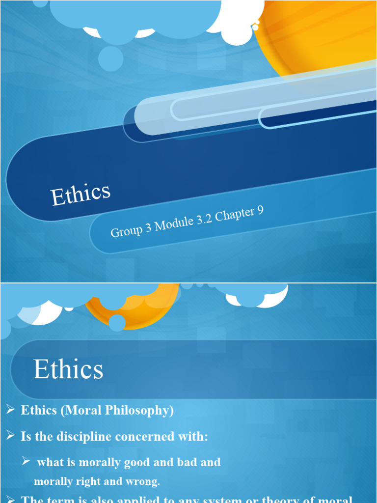 Ethics Group 3 | PDF | Natural Law | Thomas Aquinas